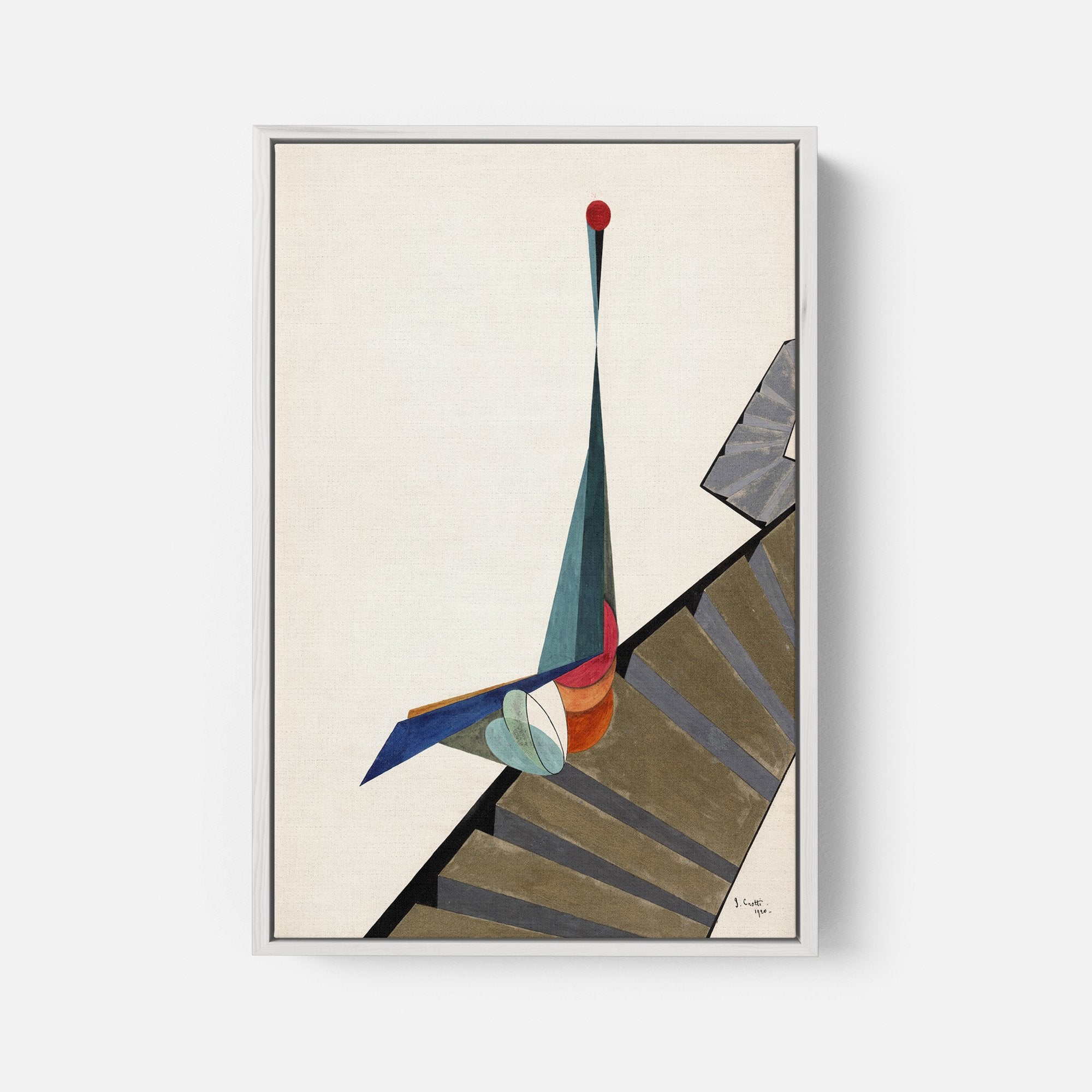 The Infinity Ladder by Jean Crotti — Poster Print | Still&All